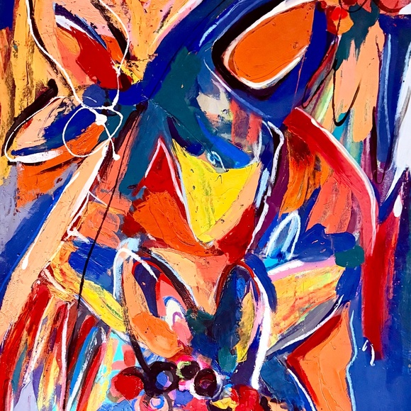 Carla Negron | Art | Original Oil On Canvas Pad Painting By Carla ...